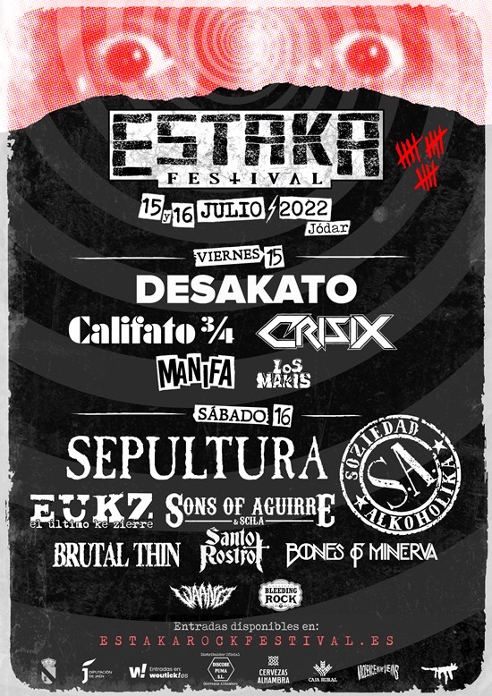 El Estaka Festival 2022 XV Aniversario anuncia el reparto por días y ...